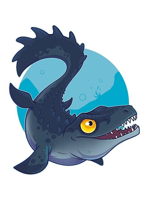 Mosasarus Jurassic World Guilleart In 2024 Dinosaur Illustration