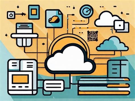 Premium Photo Seamless Cloud Computing Solutions