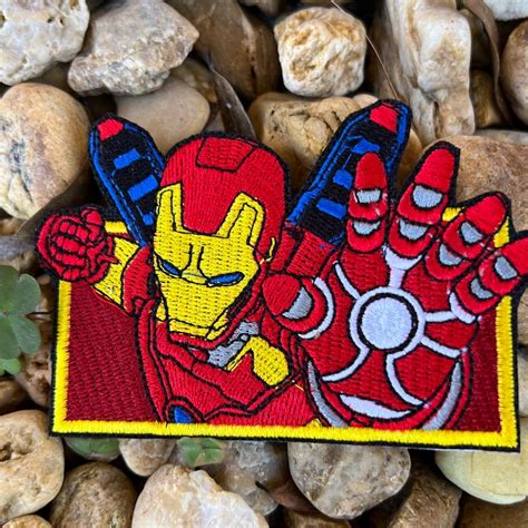 Iron Man Patch Etsy