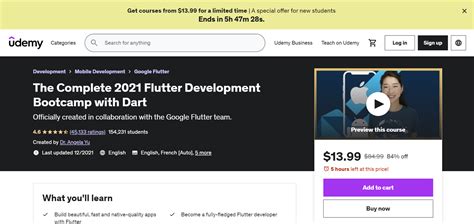 Best Flutter Courses — Walturn