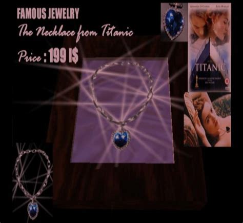 Second Life Marketplace The Necklace From Titanic