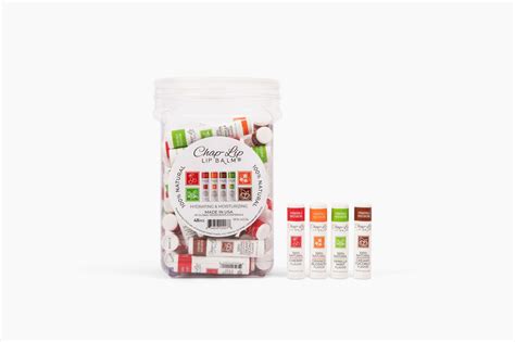 Chap Lip 100 Natural Lip Balm 48 Count