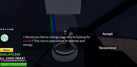 Blox Fruits How To Get The Cyborg Race Item Level Gaming