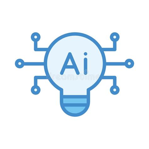 Ai In Education Ai Innovation Icon Stock Illustration Illustration Of