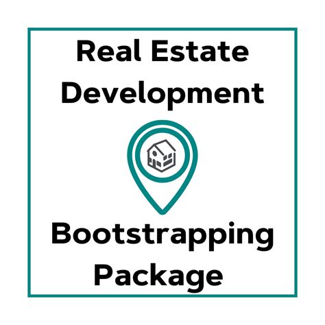 Real Estate Development Bootstrapping Package Business Plans And Docs
