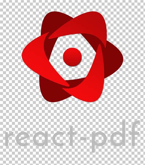 React PDF Npm GitHub PNG Clipart Document Flower Flowering Plant Github Heart Free PNG