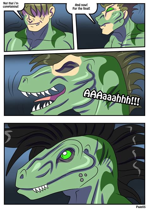 Commission Jurassic Pit Page 05 By Rex Equinox On Deviantart