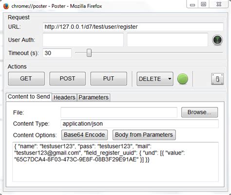 7 Register User With Services Json With Custom Fields Drupal Answers