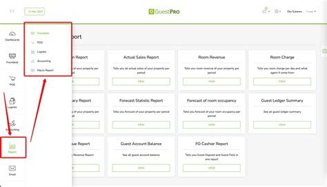 Cara Export Laporan PDF Dan Excel Di GuestPro GuestPro Knowledge Base