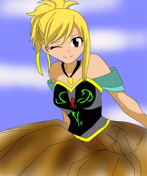 Lucy Ana Vercion Frozen By Natsudagneel On Deviantart