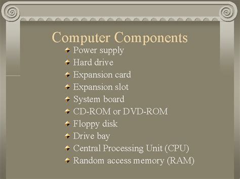 Input Process Output Supplemental Lecture Notes Typical System