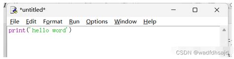Python 零基础入门的第一天——开发环境的搭建wadfdhsajd Csdn博客