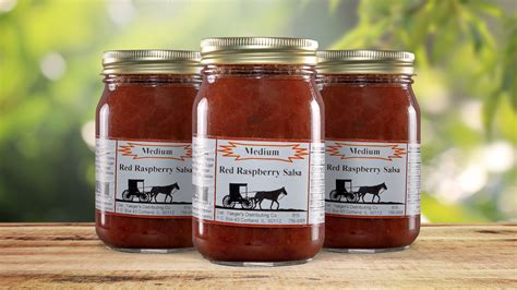 Red Raspberry Salsa Windy Acres Farm