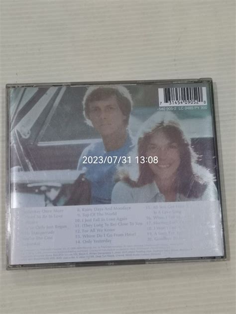 CD Carpenters Love Songs Hobbies Toys Music Media CDs DVDs On Carousell