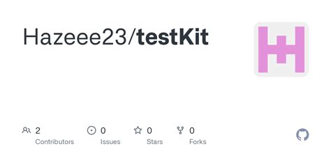GitHub Hazeee23 TestKit