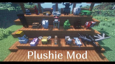 Plushie Mod In Minecraft Youtube