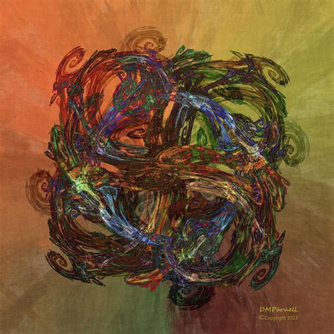 Odd Quad Digital Art By Diane Parnell Fine Art America