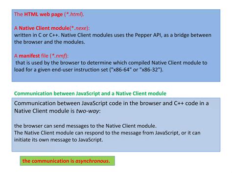 Native Client Ppt