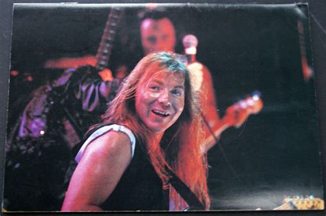 iron maiden bruce dickinson magazine original vintage fan club issue 35