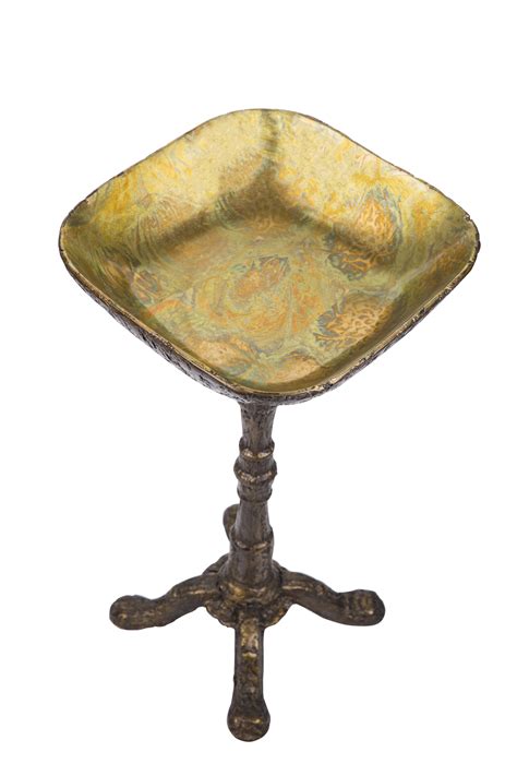 Aged Brass Stand Transcending Arts
