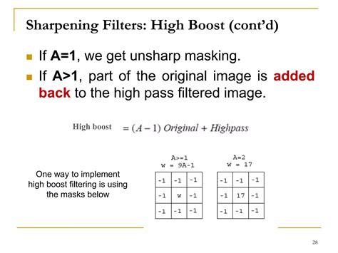 Spatial Filters Digital Image Processing Pptx Photo Editing