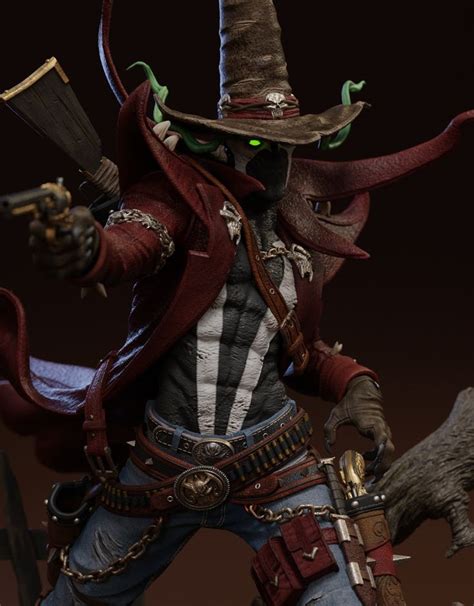 Gunslinger Spawn Fanartuesley Spawn Spawn Characters Spawn Comics