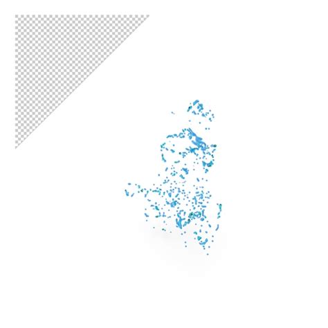 Premium Psd Water Dropping Effect Png