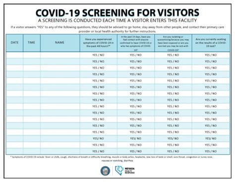 Printable Visitor Log Templates Excel Word