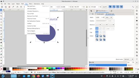 how to put text on a path using inkscape we love open source all