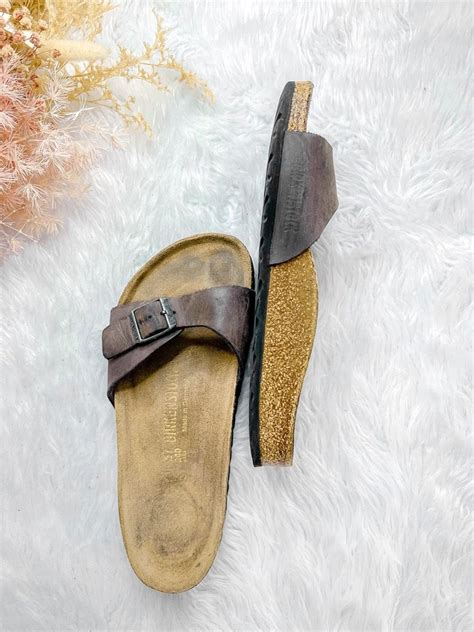 Birkenstock Madrid Oil Leather Womens Fashion Footwear Flats