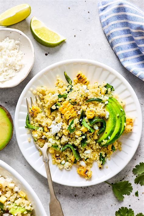 Corn And Avocado Quinoa Salad Two Peas And Their Pod