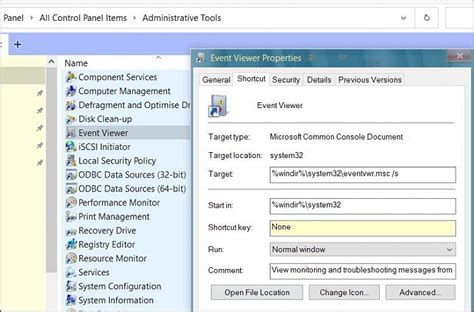 Event Viewer Doesnt Open In Control Panel Windows 10 Forums