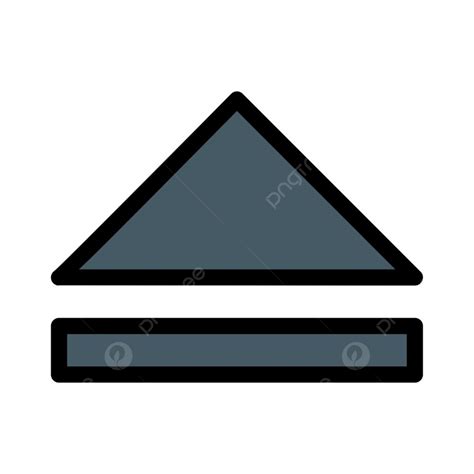 Disk Eject Function Icon Button Interact Button Media Png And Vector