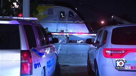Pedestrian Killed After Being Struck By Brightline Train Youtube