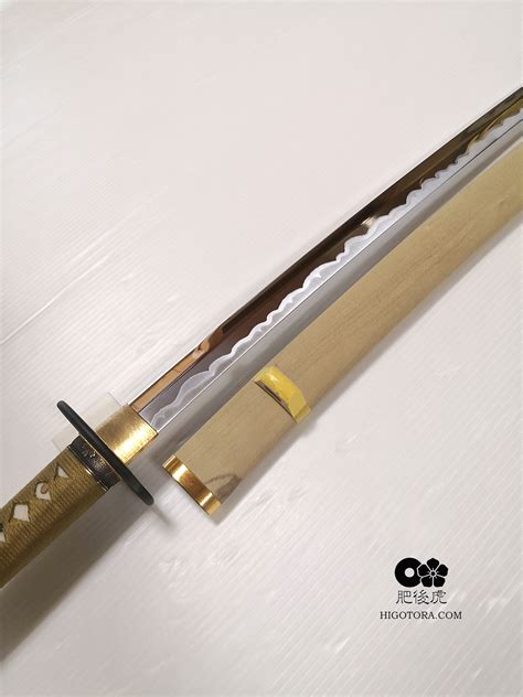 逆刃刀 真打 ver 3 0 鯉口金具付き仕様製作事例肥後虎 HIGOTORA