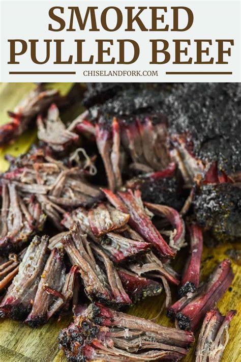 Smoked Pulled Beef Chisel And Fork