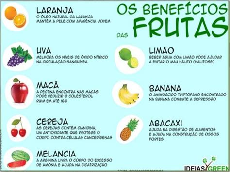 Benefícios Das Frutas