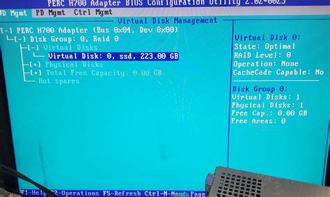 networking dell r710 raid perc h700 foreign configuration s issue