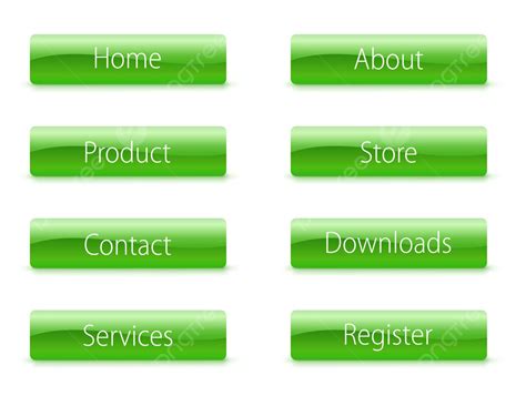 buttons color empty rectangle vector color empty rectangle png and