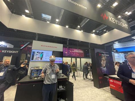 Humza Ahmad On Linkedin Mwc2024 Keysight Innovation Technology Xr Vr Testing