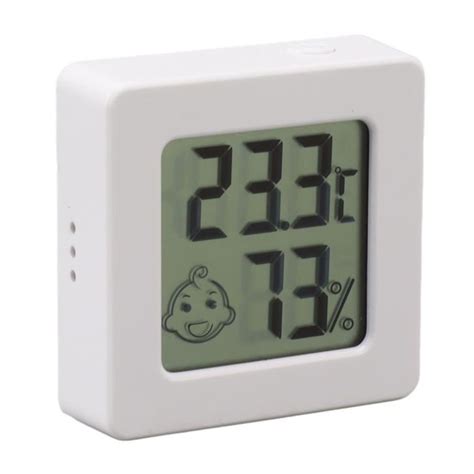UNE Mini thermomètre Mini Hygromètre Thermomètre Haute Précision Compact Portable Numérique