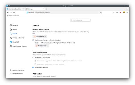 Configuring Librewolf Dr Mike Murphy