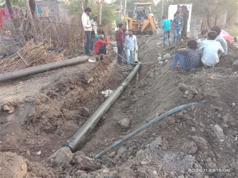 Water Tank Is Ready And Testing Is Being Done पानी की टंकी बनकर तैयार