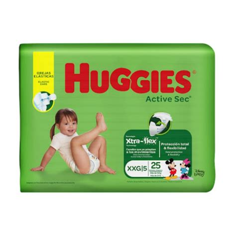 Huggies Pañal Active Sec Talla Xxg X 25 Unidades Farmadon La