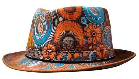 Close Up Depiction Of A Funky And Funny Hand Hat With Creative Doodles