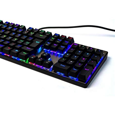 Teclado Mecânico Gamer Motospeed CK104 ABNT2 RGB Switch Vermelho
