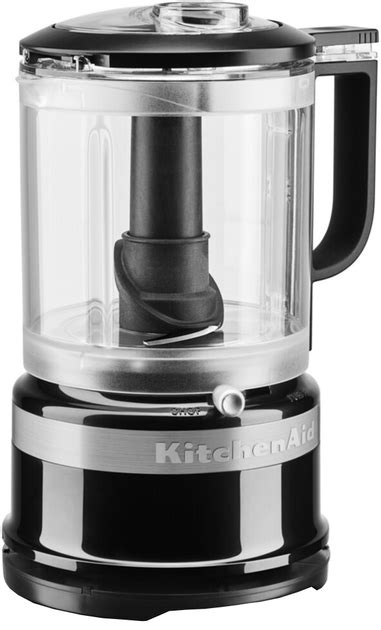 Кухонный миникомбайн KitchenAid 5KFC0516EOB черный – фото, отзывы ...