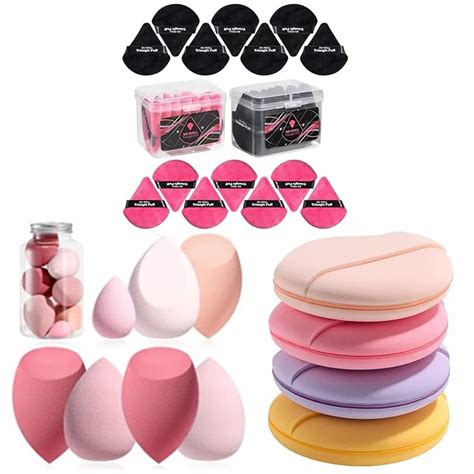 Bs Mall Makeup Sponge Triangle Powder Puff Set Beauty