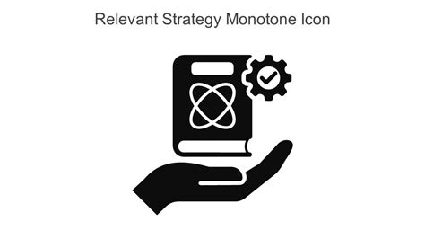 Relevant Strategy Monotone Icon In Powerpoint Pptx Png And Editable Eps Format Ppt Template