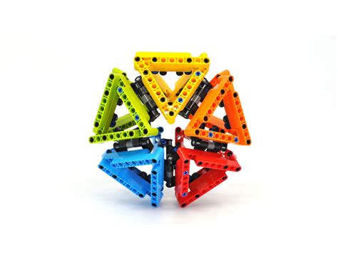 Lego Moc Triangle Fiesta By Xilanium Rebrickable Build With Lego
